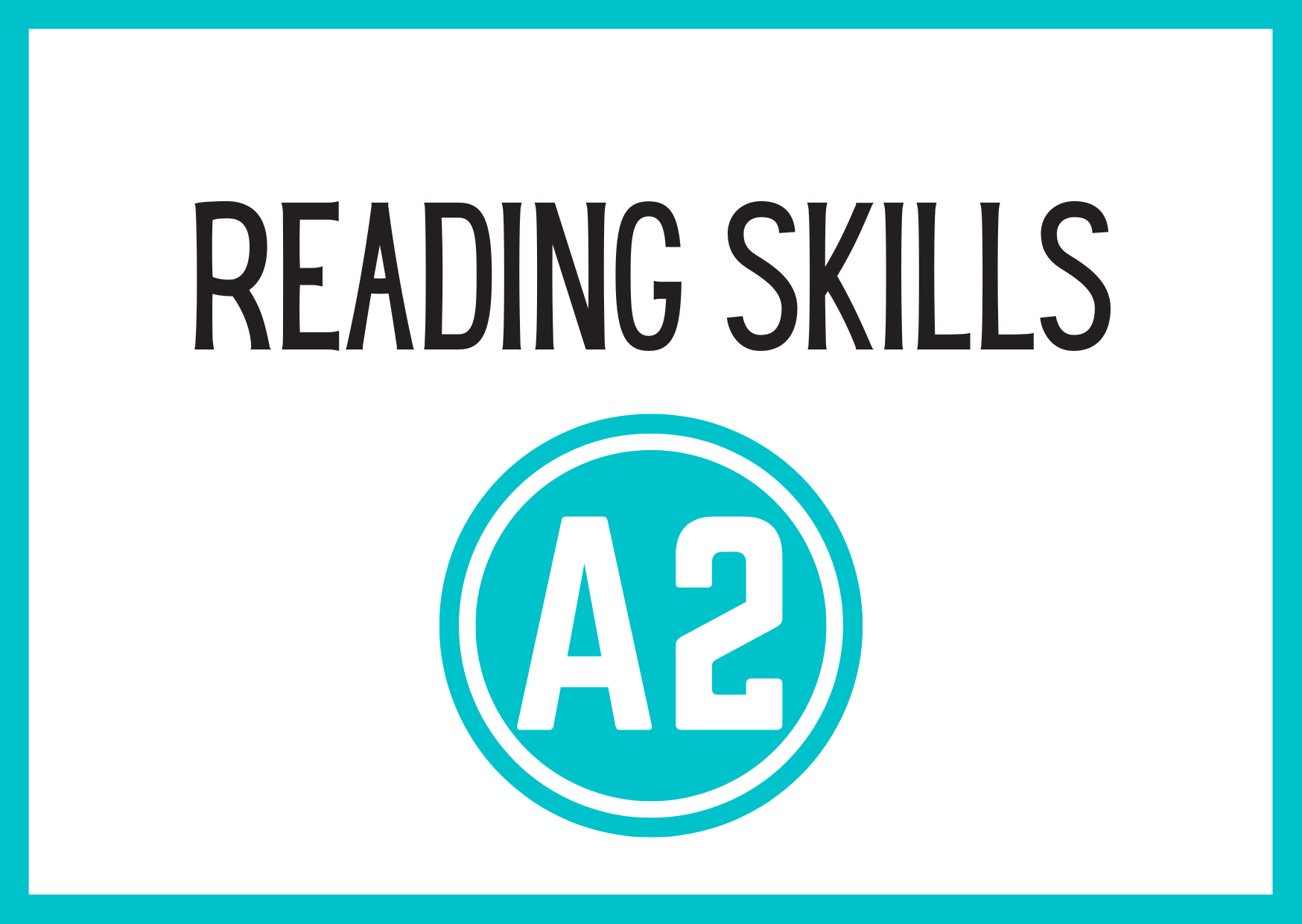 READING SKILLS A2 - Arche English